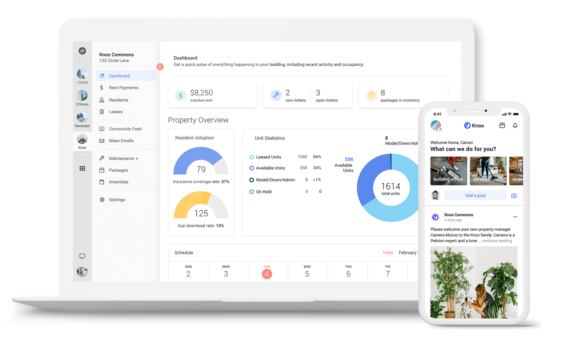 Modern tools for simple and smart property operations.